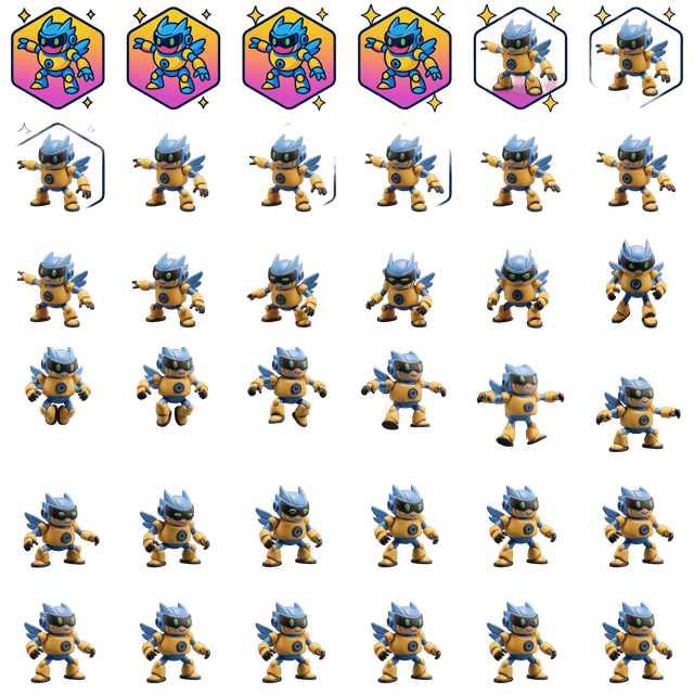 AI Sprite Sheet Generator - Create Game Sprites in Seconds | Free